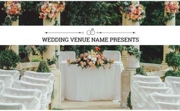 Wedding Venue Promotion | Renderforest