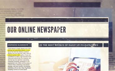 Online Newspaper Promotion | Renderforest