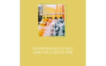 Spring Sale Announcement | Renderforest