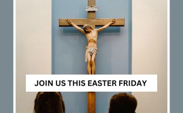Easter Friday Service Invitation | Renderforest