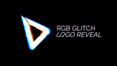 RGB Glitch Logo Reveal (Text Version) | Renderforest