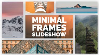 Minimal Frames Slideshow (45 seconds version) | Renderforest