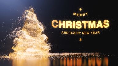 Glittering Particle Tree Intro (Widescreen | Text) | Renderforest