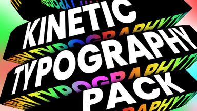 Kinetic Typography Pack (Portrait) | Renderforest