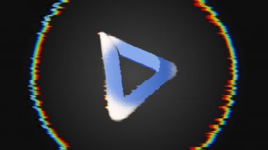 Abstract Glitchy Orbs Intro (Square) | Renderforest