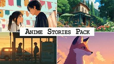 Anime Stories Pack (Portrait) | Renderforest