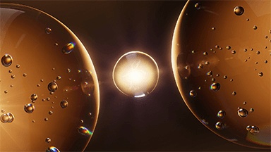 Bubble Split Logo Reveal (Portrait) | Renderforest