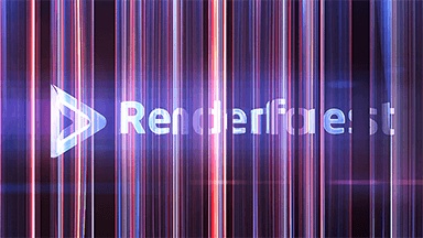 افتتاحية انعكاس لوني (Portrait) | Renderforest