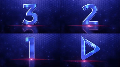 Countdown-Logo-Enthüllung (Square | 15 Seconds) | Renderforest