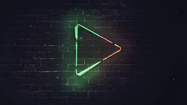 Neon Light Logo Reveal (15 Second Text Version) | Renderforest