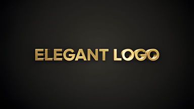Elegant Logo Reveal (7 Second Text Version) | Renderforest