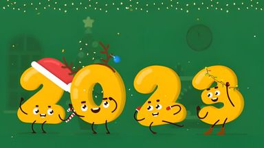 New Year Numbers Fun (45 sec version) | Renderforest